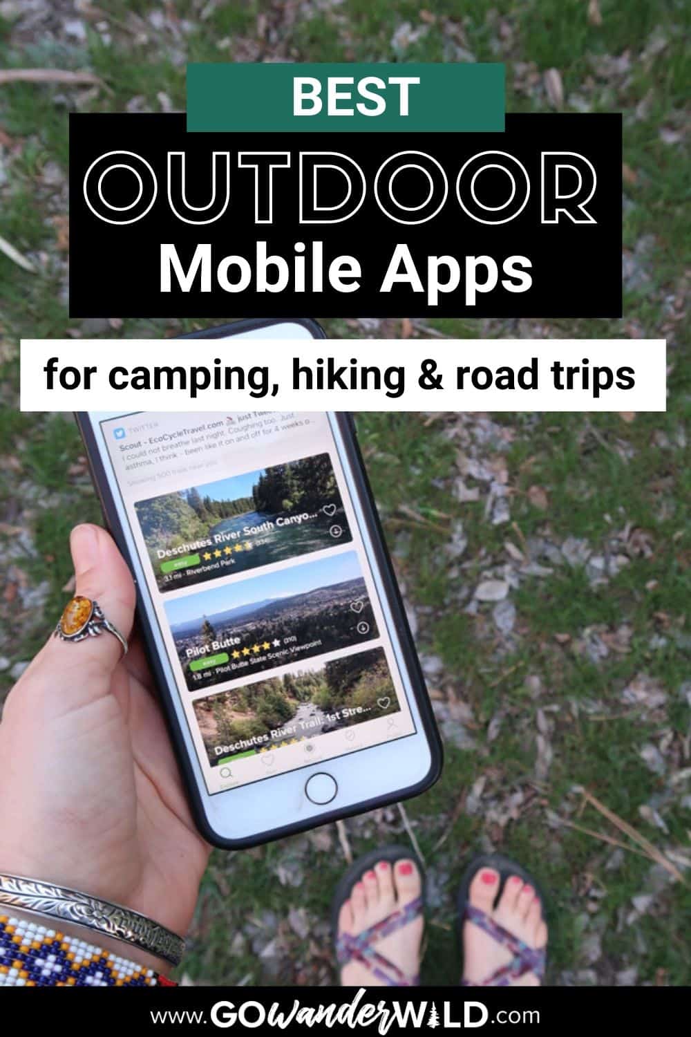 Best Outdoor Apps for Camping, Hiking & Road Trips - Go Wander Wild