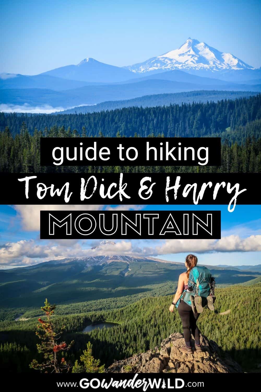 Tom Dick and Harry Mountain: Hiking Trail Guide - Go Wander Wild