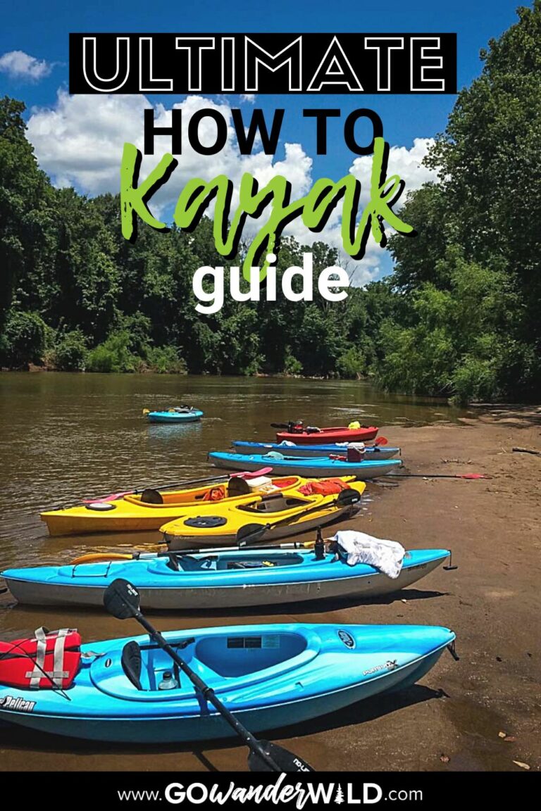 How To Kayak: A Guide for Beginners - Go Wander Wild