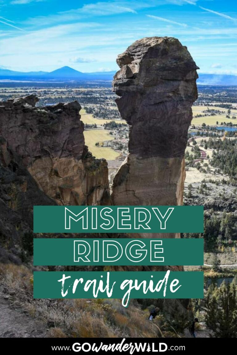 Misery Ridge Trail Guide for Smith Rock State Park - Go Wander Wild