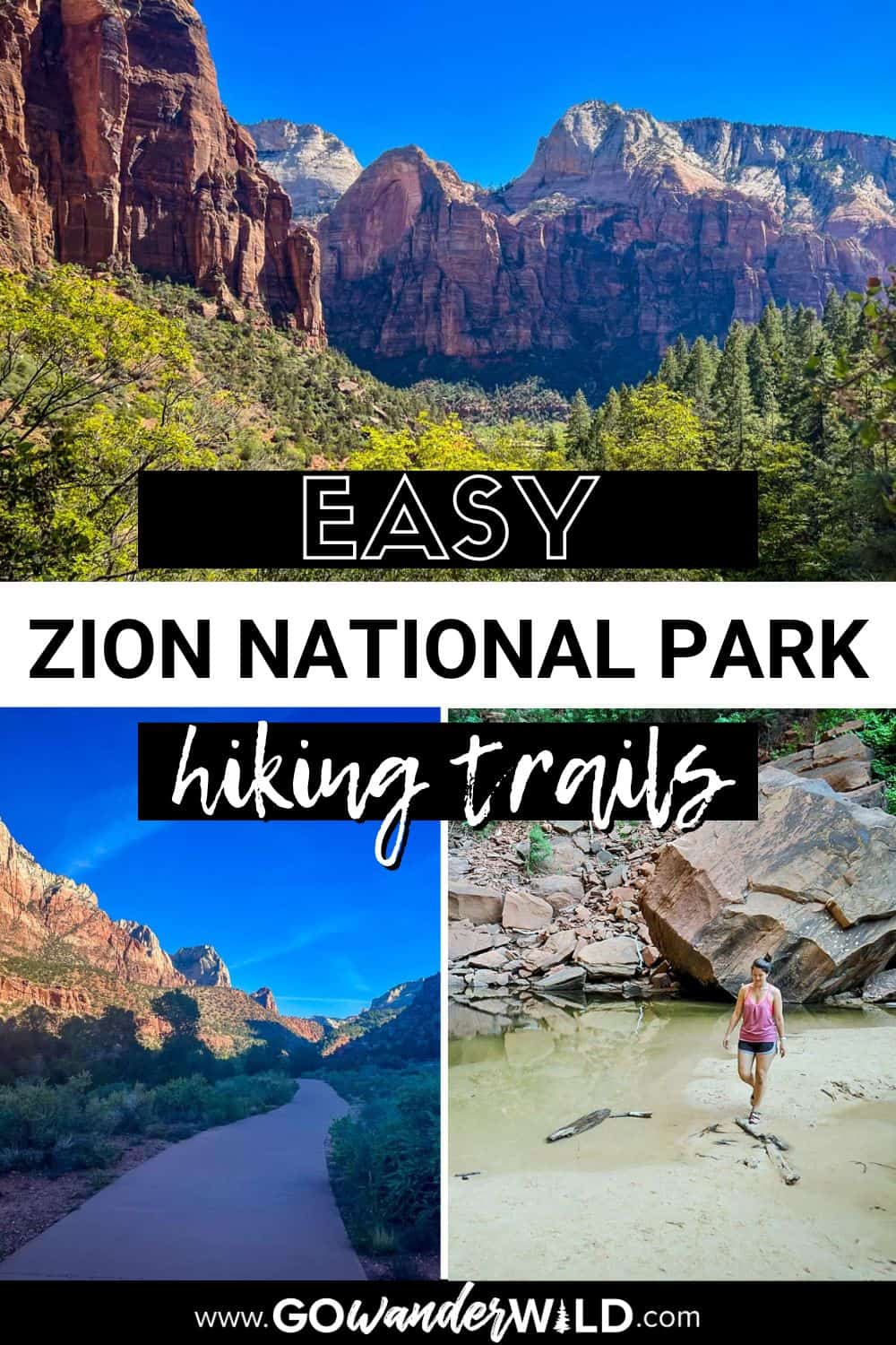 15 Easy Hikes in Zion National Park - Go Wander Wild